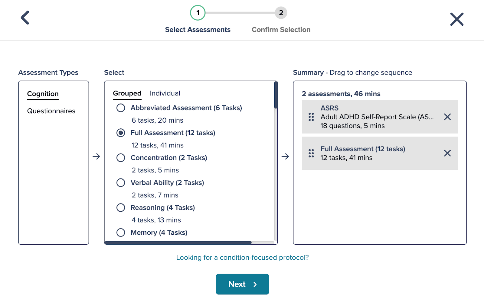 How to assign a questionnaire to a patient – Creyos