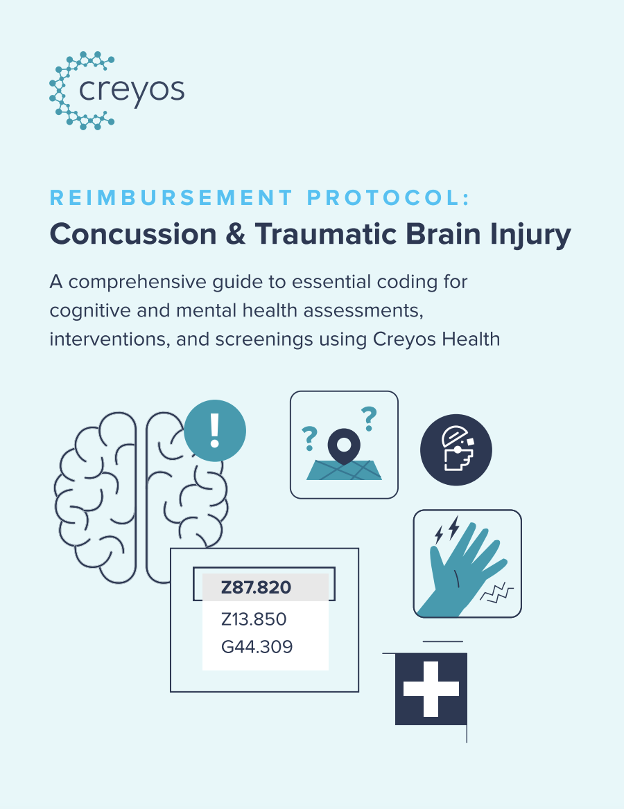 Reimbursement Protocol - Concussion & TBI – Creyos