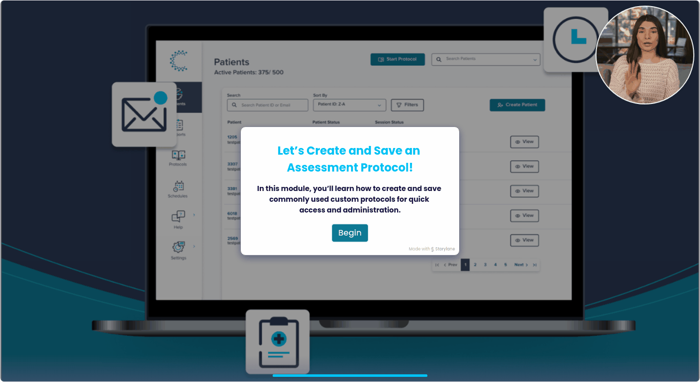 Create and Save Custom Protocols – Creyos